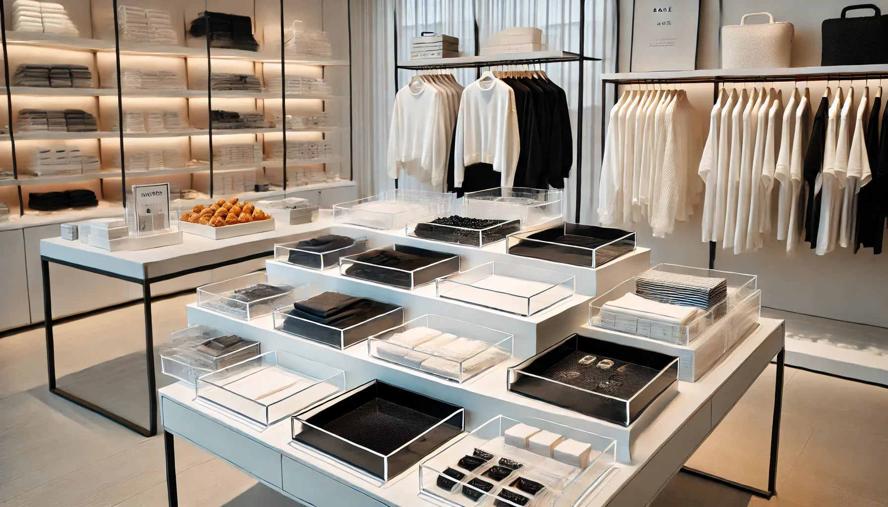 The Versatility and Benefits of Acrylic Trays in Retail Stores – T&T ...