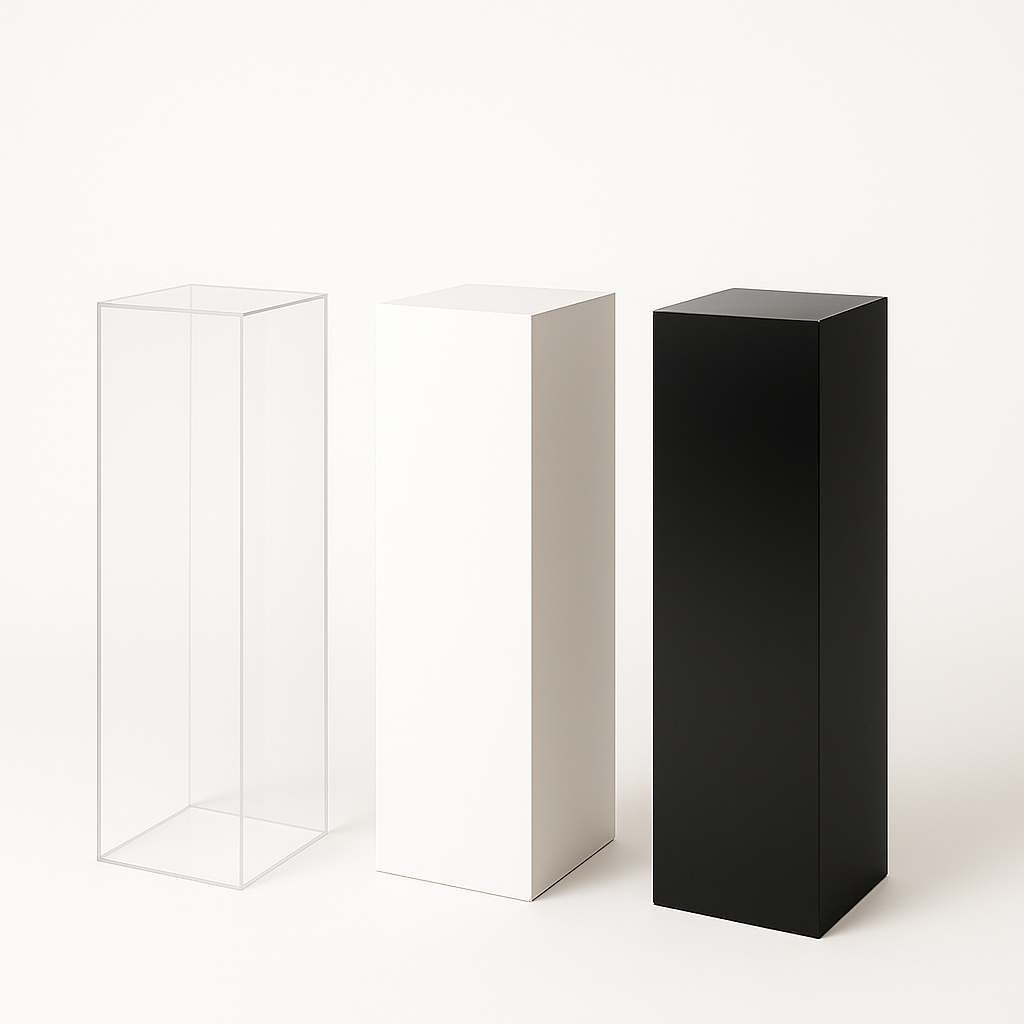 Introducing Acrylic Pedestals from T&T Plastic Land: Modern Display So