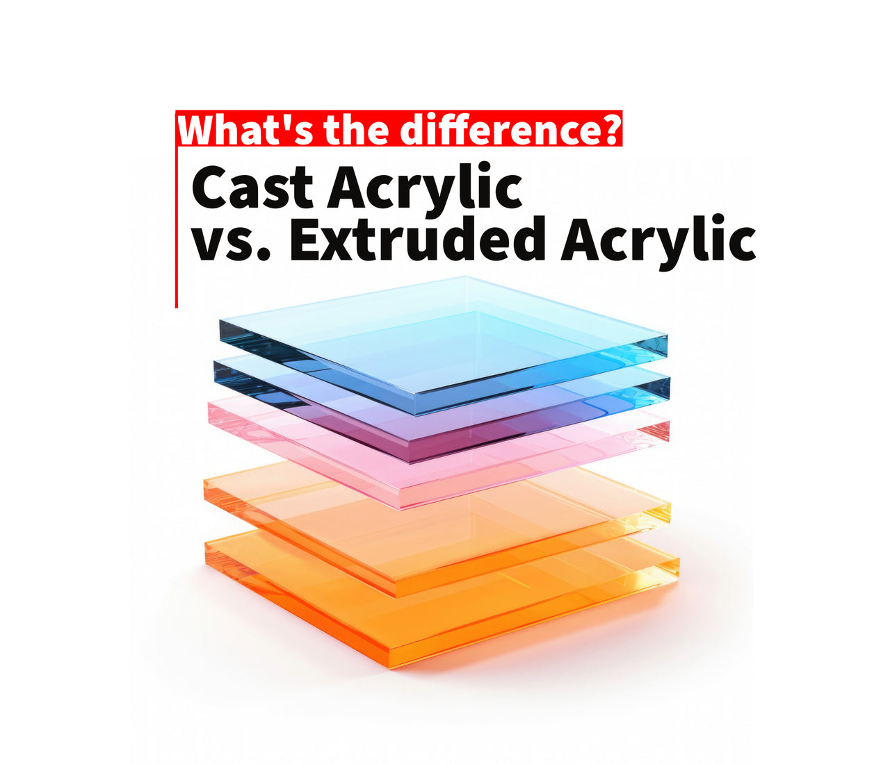 Cast vs. Extruded Acrylic: What's the Difference? – T&T Plastic Land
