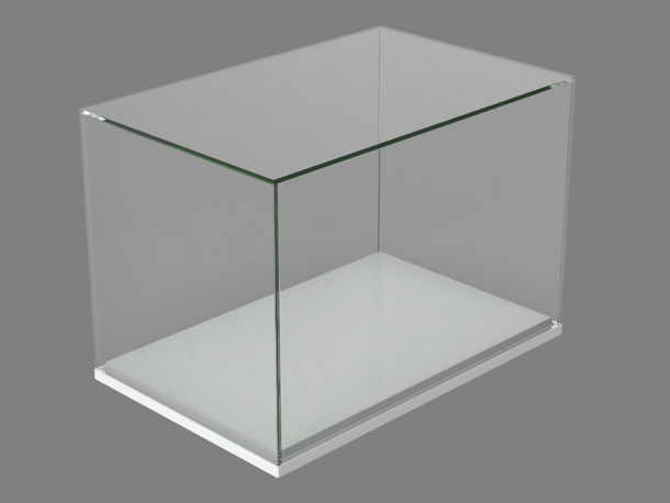 Custom Acrylic Display Case with Grooved Base – T&T Plastic Land